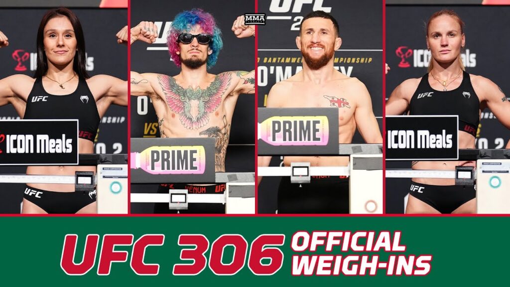 UFC 306: O'Malley vs. Dvalishvili Official Weigh-Ins | Noche UFC | MMA ...